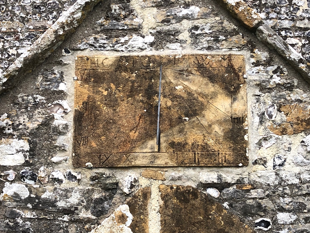 CHESELBOURNE . DORSET . ST MARTIN – Scratch Dial, Old Dial (1631 ...