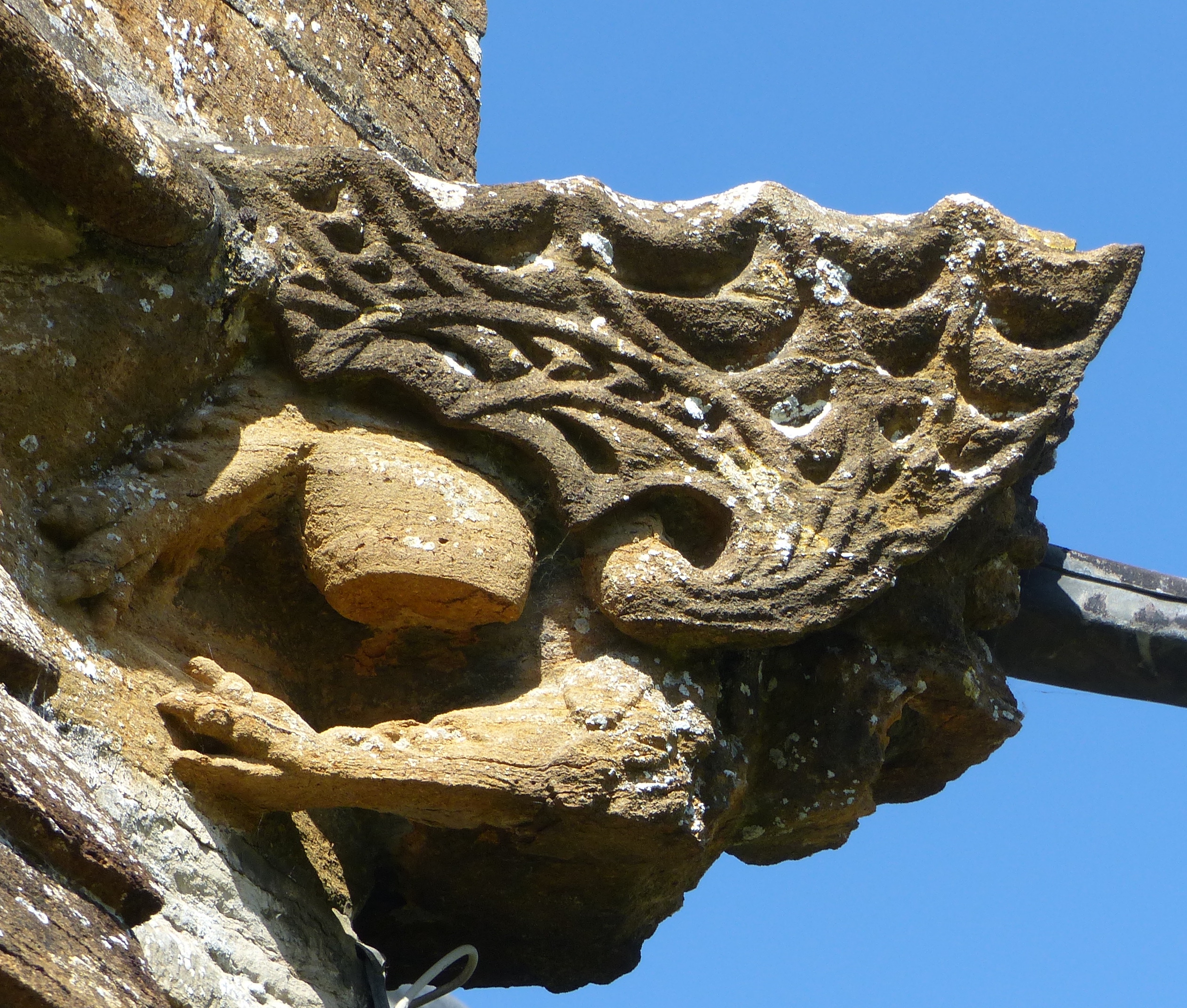 MUDFORD . SOMERSET . ST MARY (2) – 2 Scratch Dials – GAUDIUM SUB SOLE ...