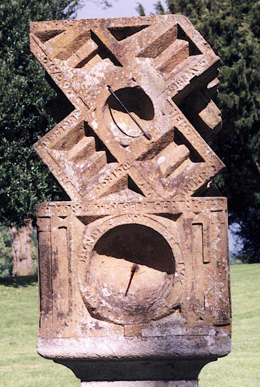 WILTON . WILTS . COUNTY CROSS – Multiple Dial – GAUDIUM SUB SOLE ...