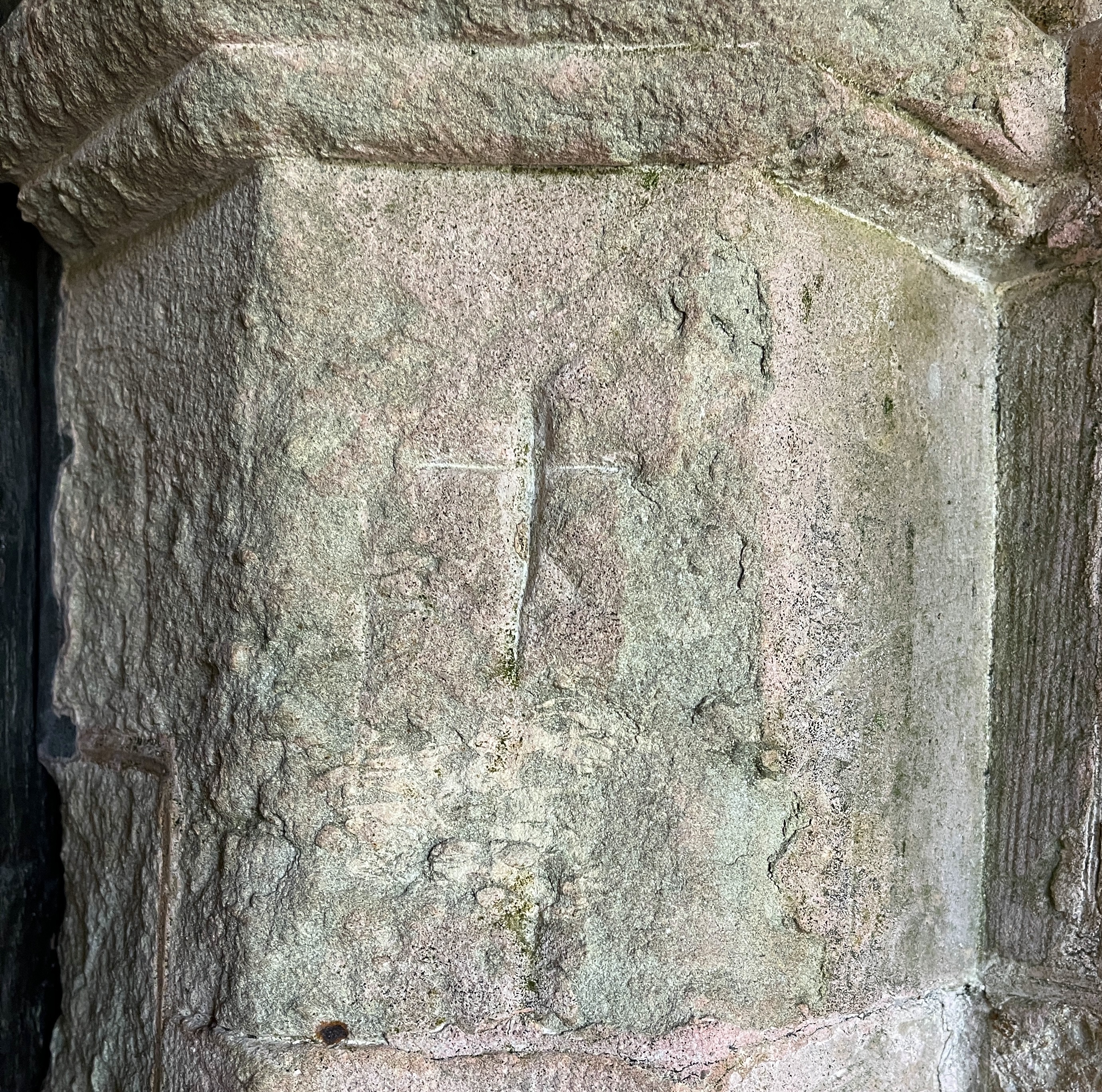 FIRLE . E SUSSEX . ST PETER – 2 Scratch Dials – GAUDIUM SUB SOLE ...