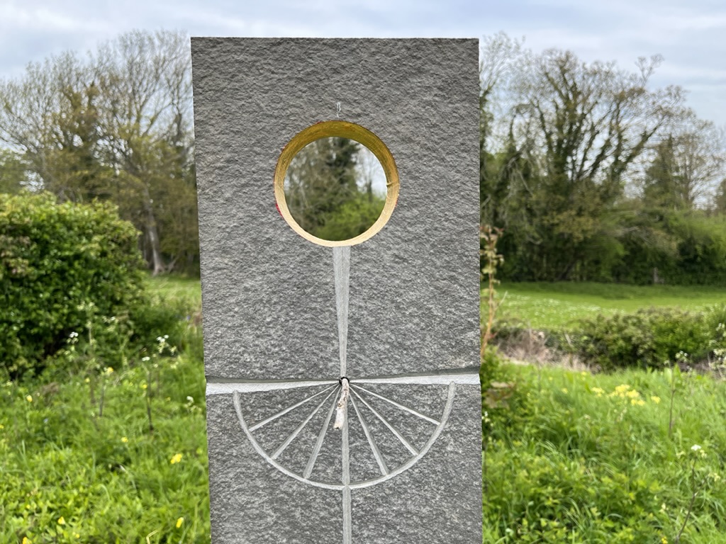 ALCISTON CHURCH . E SUSSEX . (Dedication Unknown) – Modern Column Dial ...