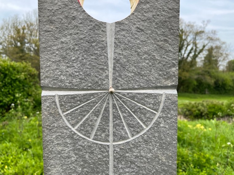 ALCISTON CHURCH . E SUSSEX . (Dedication Unknown) – Modern Column Dial ...