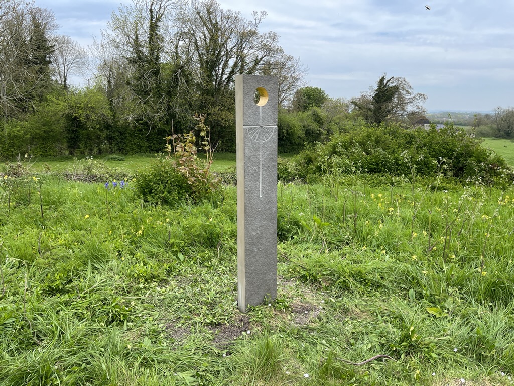ALCISTON CHURCH . E SUSSEX . (Dedication Unknown) – Modern Column Dial ...