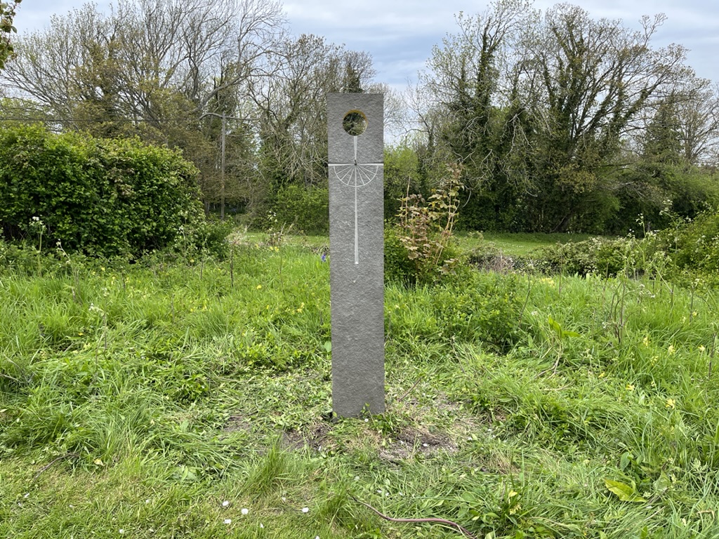 ALCISTON CHURCH . E SUSSEX . (Dedication Unknown) – Modern Column Dial ...