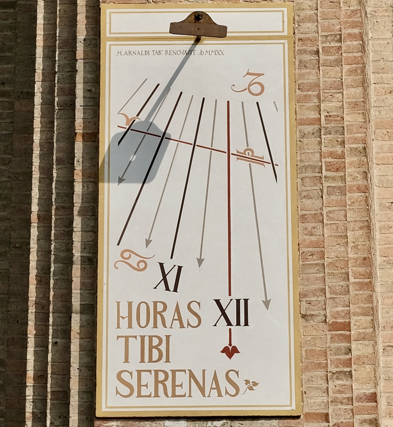 PADUA . VENETO . BASILICA of ST ANTHONY – GAUDIUM SUB SOLE . SUNDIALS ...