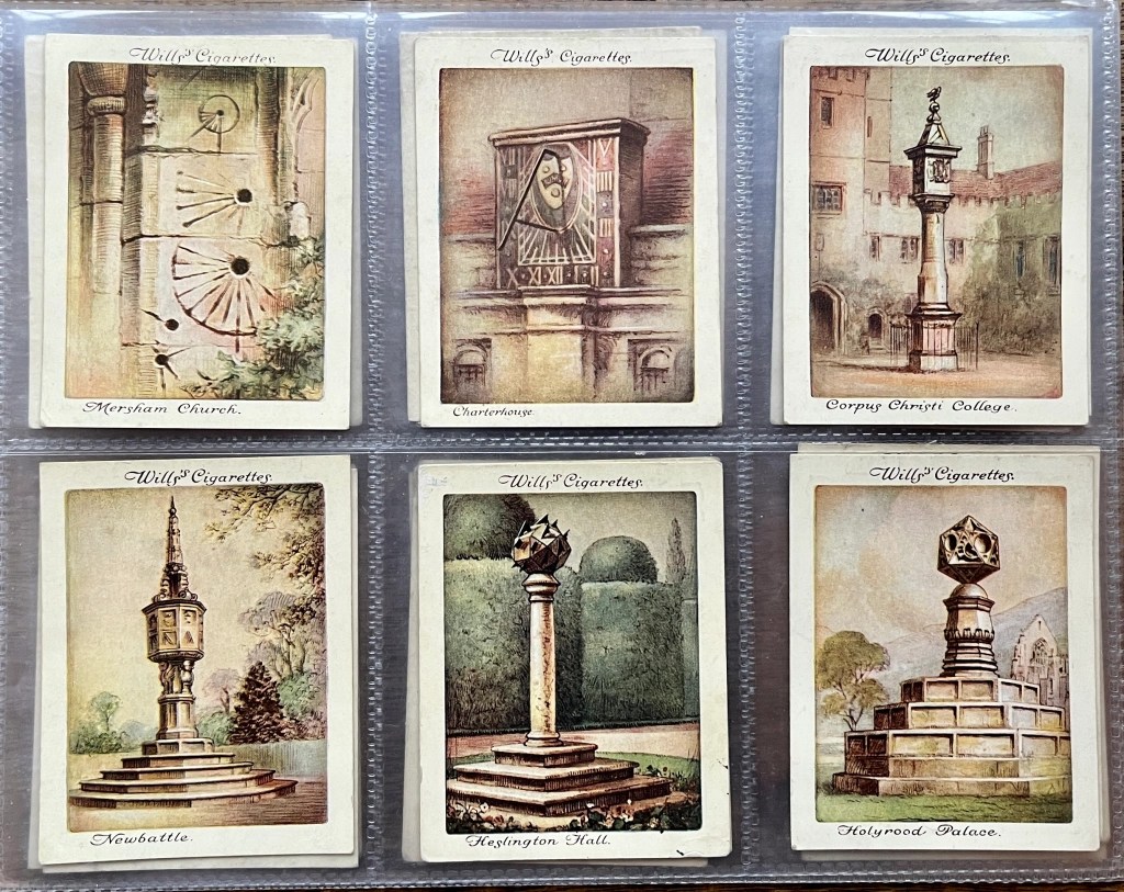 STAMPS & CIG CARDS – GAUDIUM SUB SOLE . SUNDIALS . MEDIEVAL TO MODERN