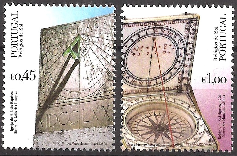 STAMPS & CIG CARDS – GAUDIUM SUB SOLE . SUNDIALS . MEDIEVAL TO MODERN