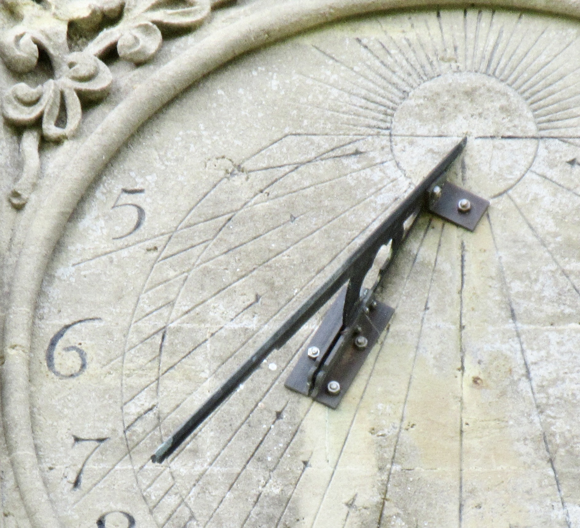 WEST OVERTON . WILTS . ST MICHAEL – Vertical Dial – GAUDIUM SUB SOLE ...