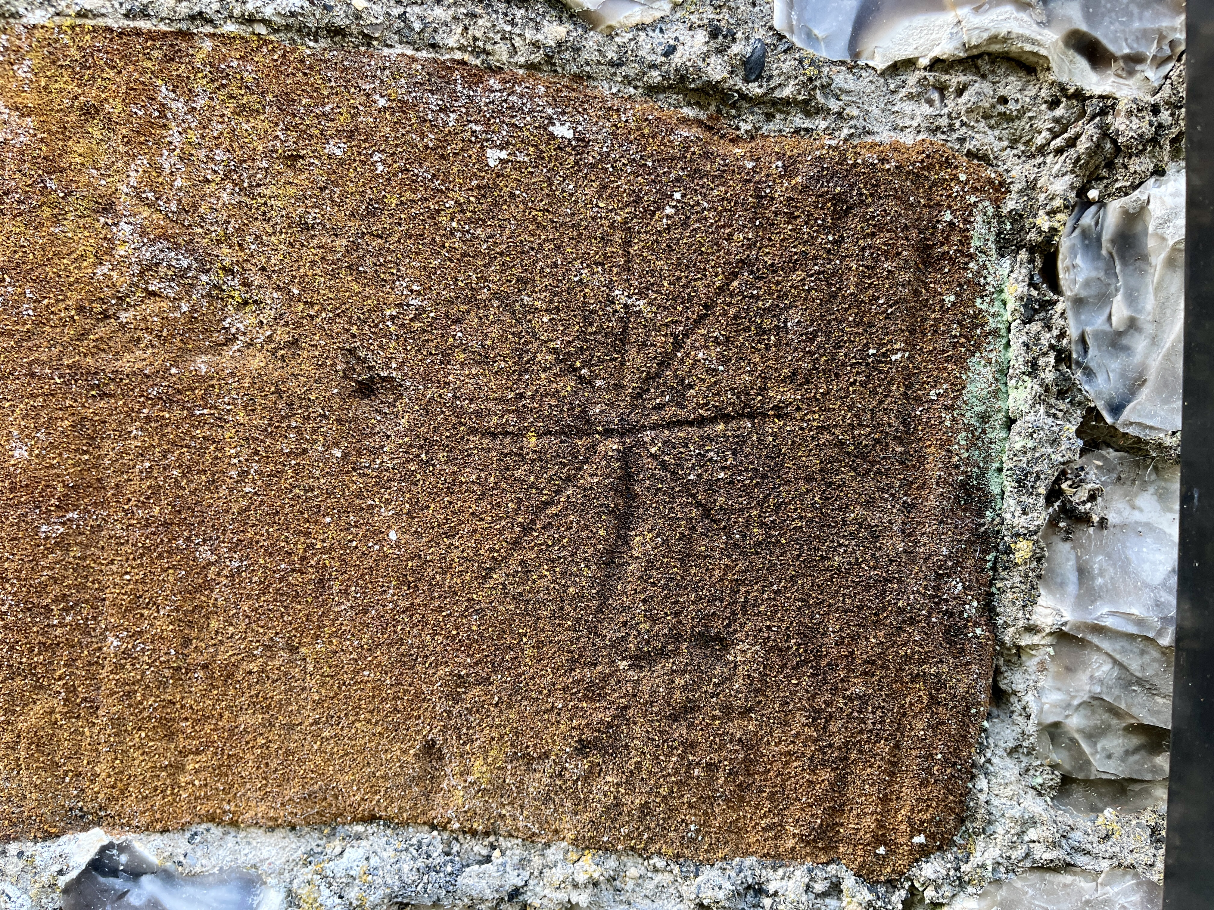 SPETISBURY . DORSET . ST JOHN THE BAPTIST – TWO SCRATCH DIALS ...