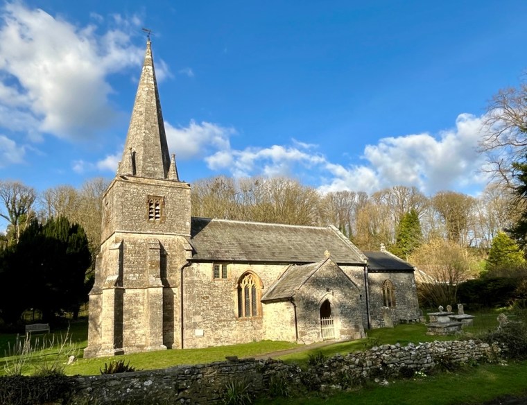 St Michael Winterbourne Steepleton Medieval Sundial – GAUDIUM SUB SOLE ...