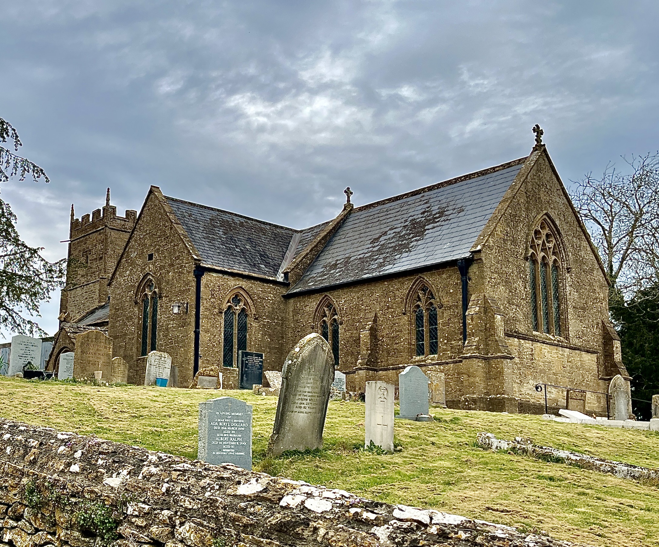 MIDDLE CHINNOCK . SOMERSET . ST MARGARET – 2 Scratch Dials – GAUDIUM ...
