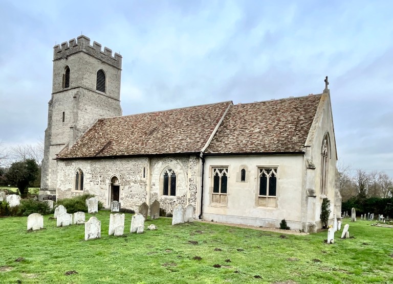 HAUXTON . CAMBS . – St Edmund’s – GAUDIUM SUB SOLE . SUNDIALS ...